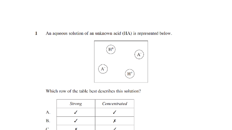 Chemtest 6: Acid-Base Equilibria and Titration Analysis - Studocu