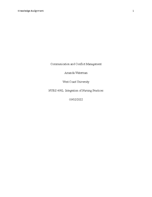 Post-Assessment Assignment Mental health - The nurse should also set ...