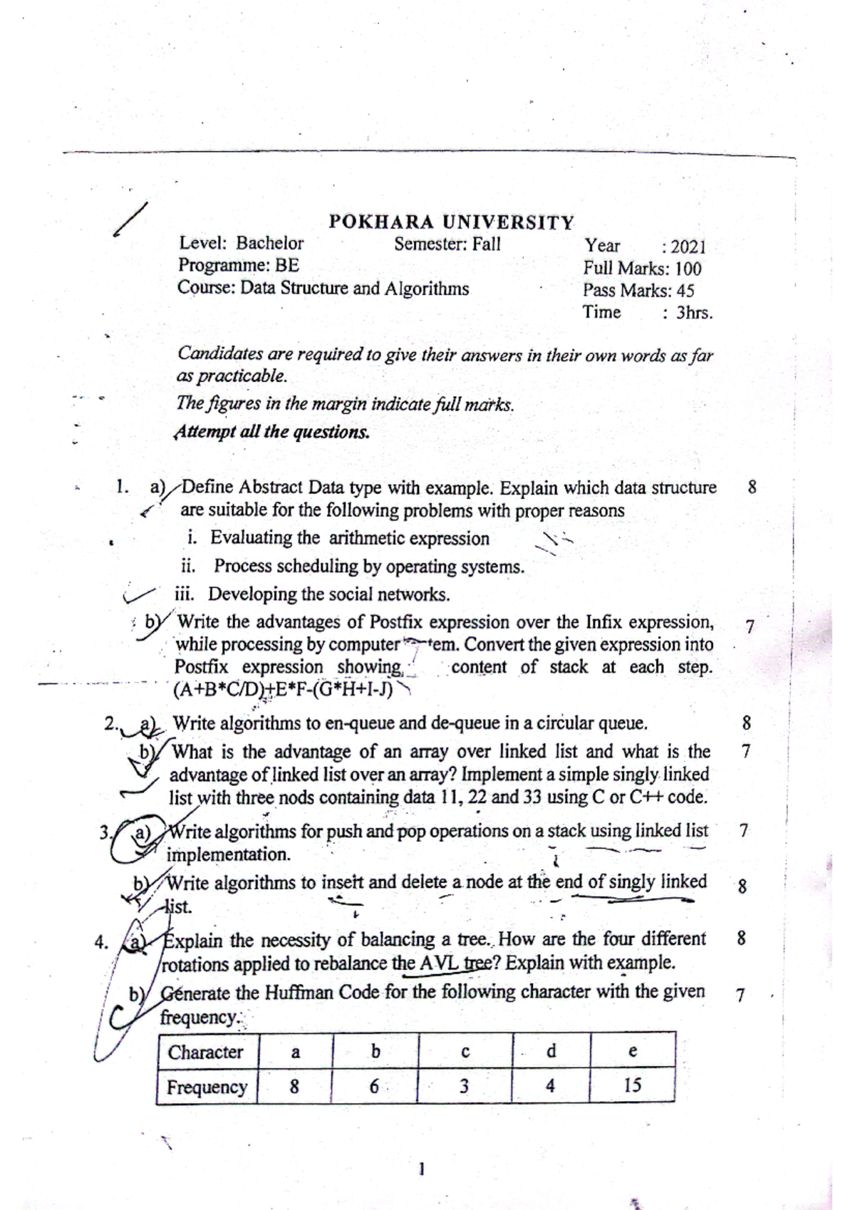 DSA old is gold - Data Structure and Algorithms - Studocu