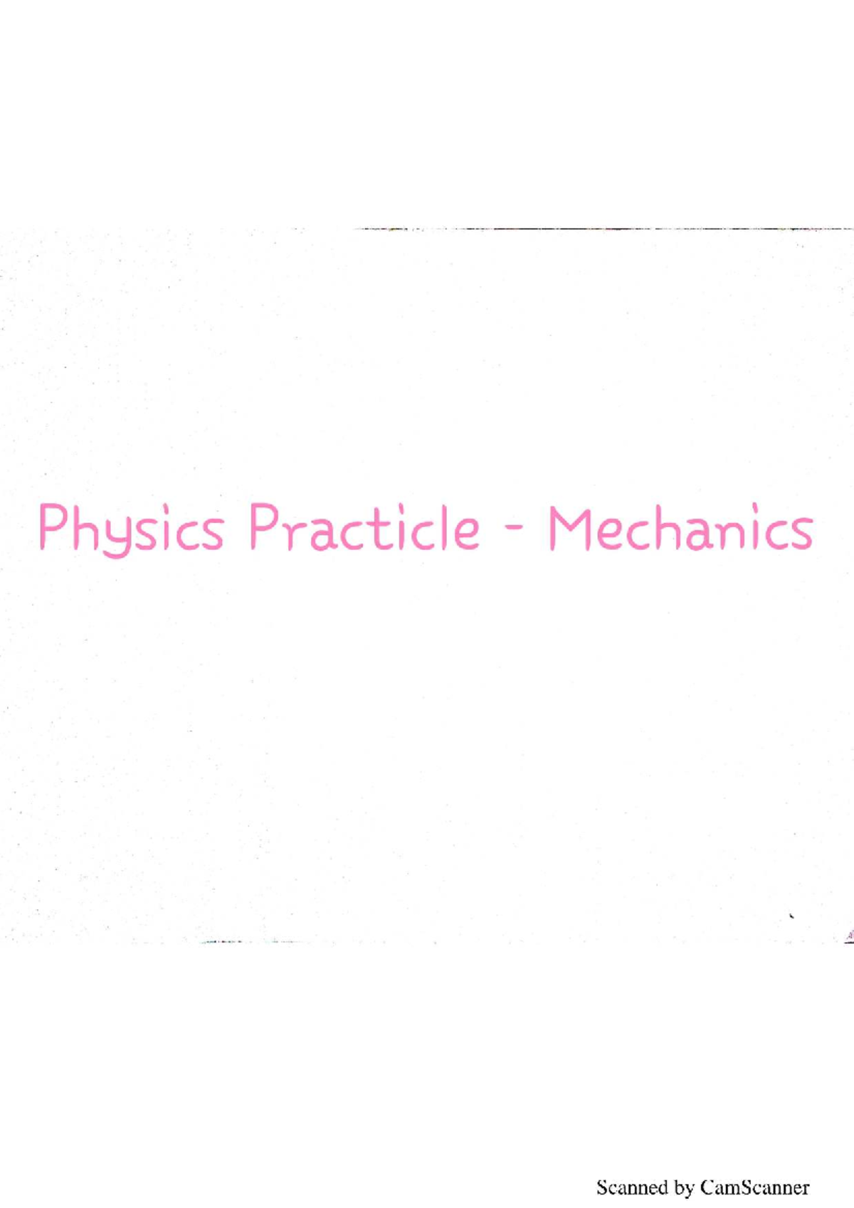 Physics Practical Mechanics I: Spiral Spring & Flywheel Experiments ...