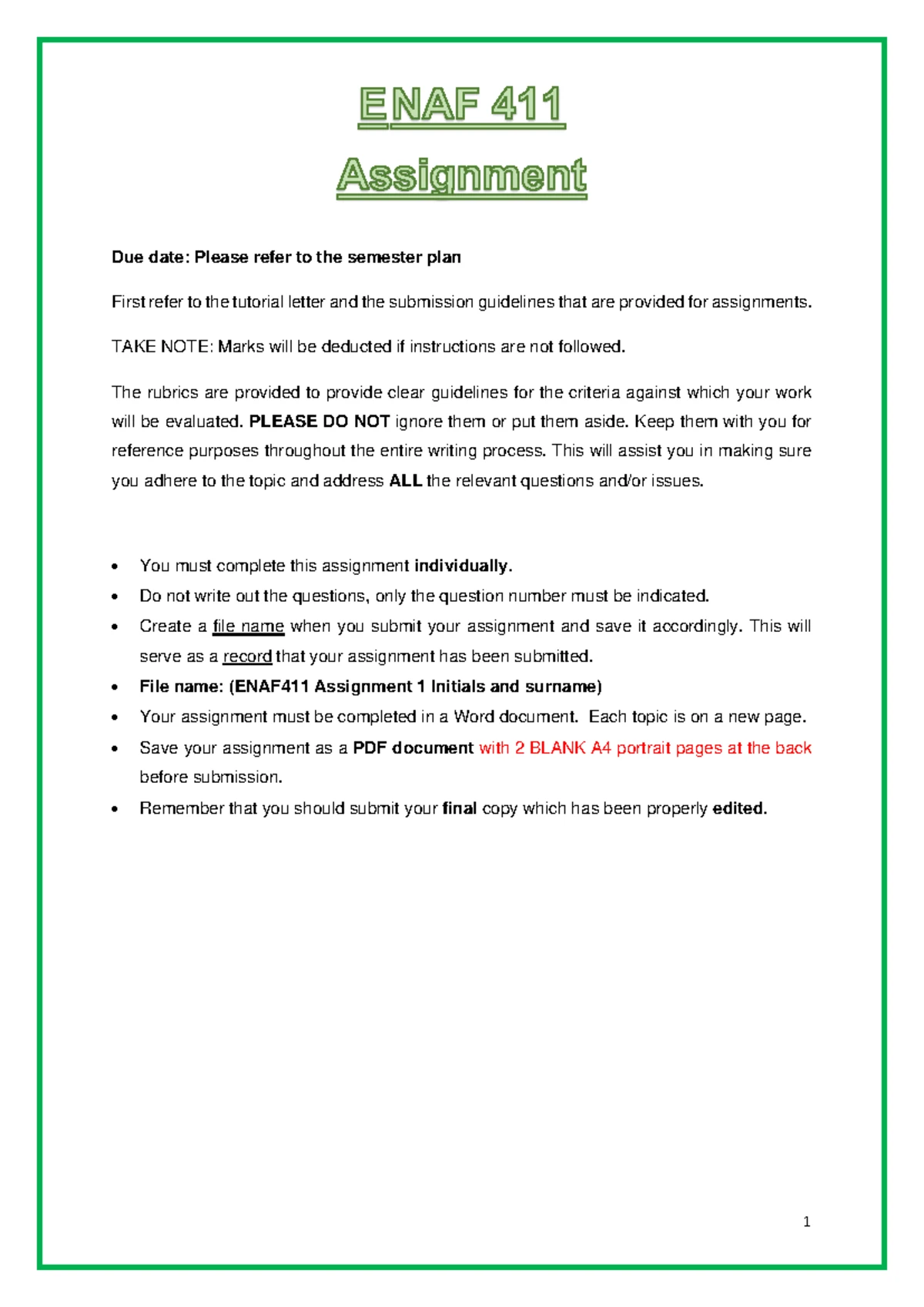 STADIO BEd Foundation Phase Textbook List & Guidelines - Studocu