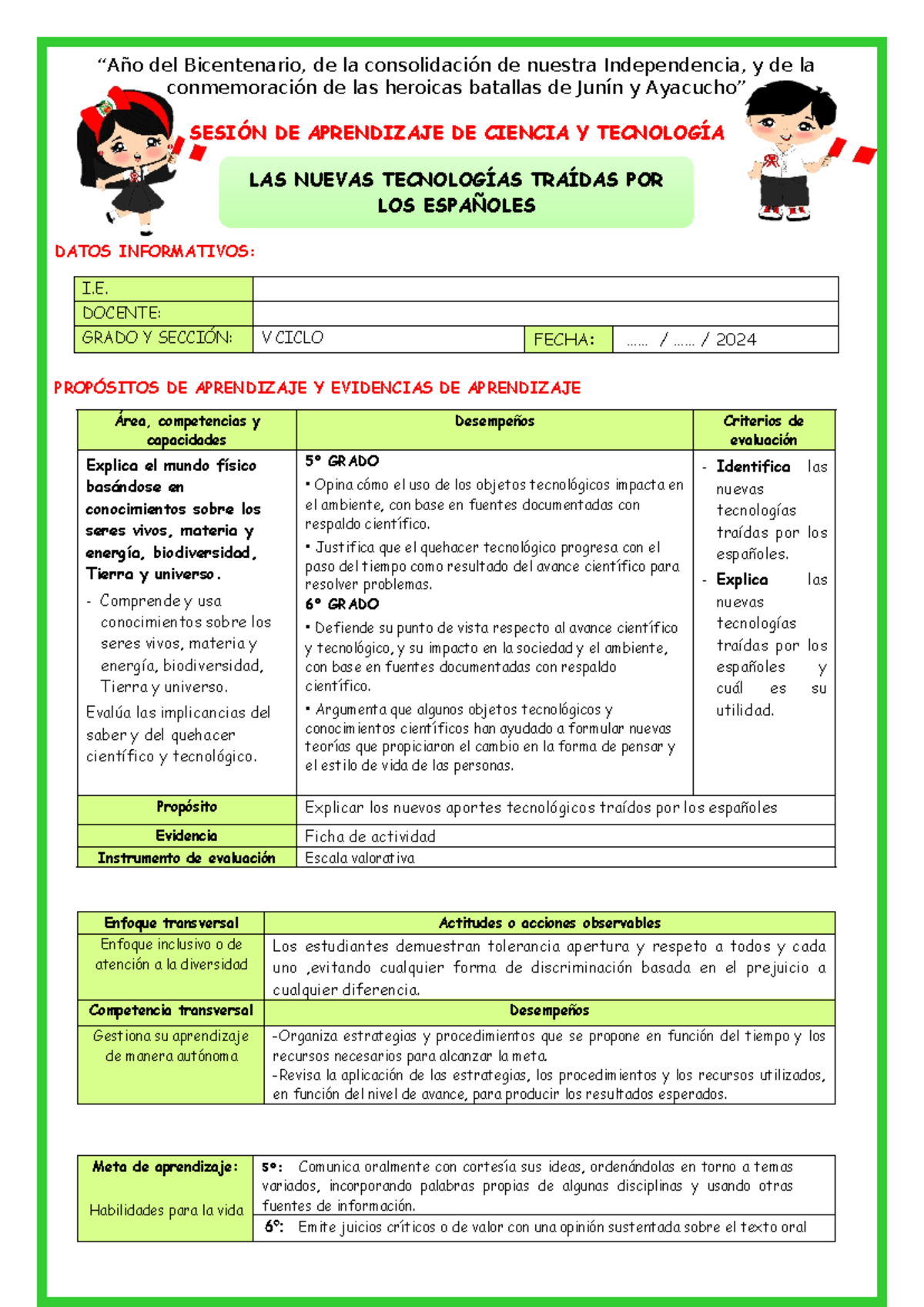 SES-MART-CYT- Nuevas Tecnologías Españolas y su Impacto en el Perú - Studocu