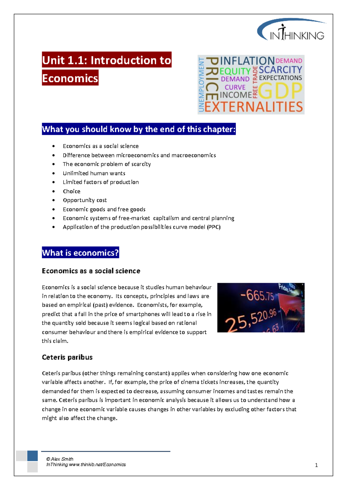 Intro to Economics (ECON 101): Concepts, Principles & Models Explained ...