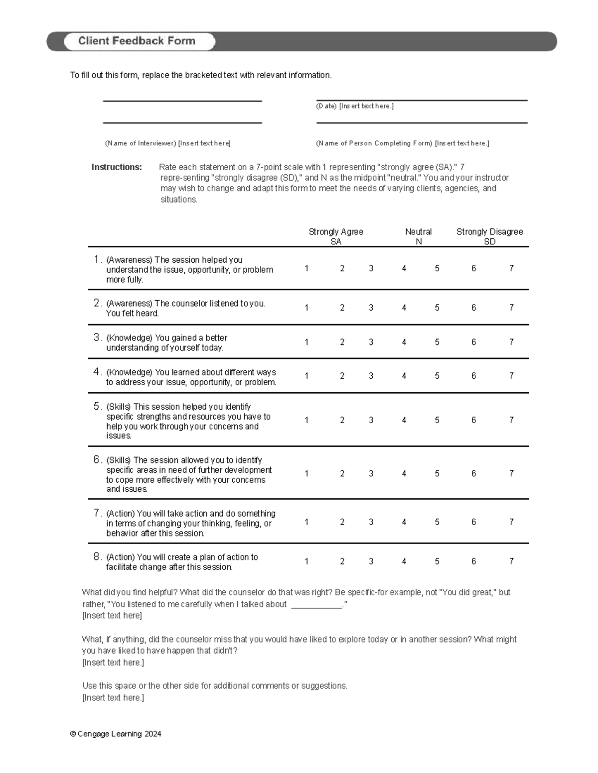 HSE 220 Session Feedback Form - Evaluation & Suggestions - Studocu