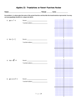 [Solved] Identify the domain and range of the function using interval - Pre-Calculus - Studocu