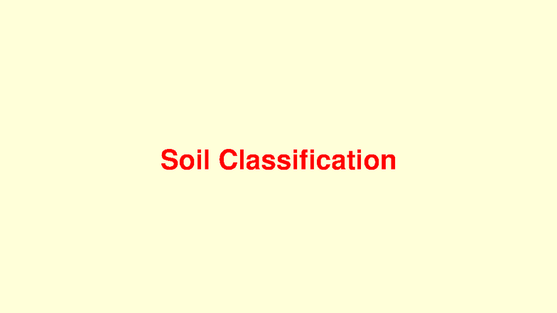 Soil Classification Systems: A Historical Overview (Soil 101) - Studocu