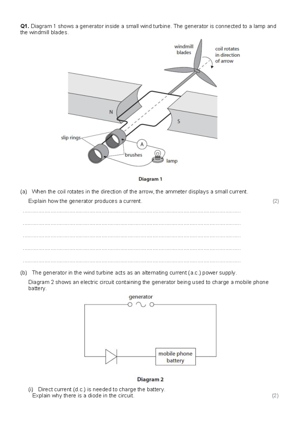 Electromagnetism N - Study Notes and Diagrams - Studocu