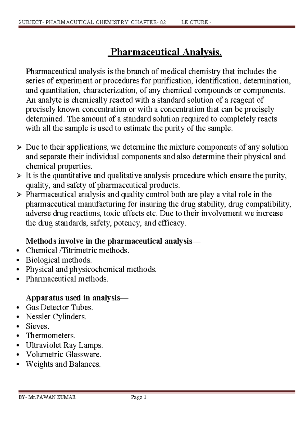 Chapter 4: Complete Notes on Pharmaceutical Chemistry (ER20) - Studocu