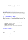 Applied Science - Level 3 - Further Education College - Studocu