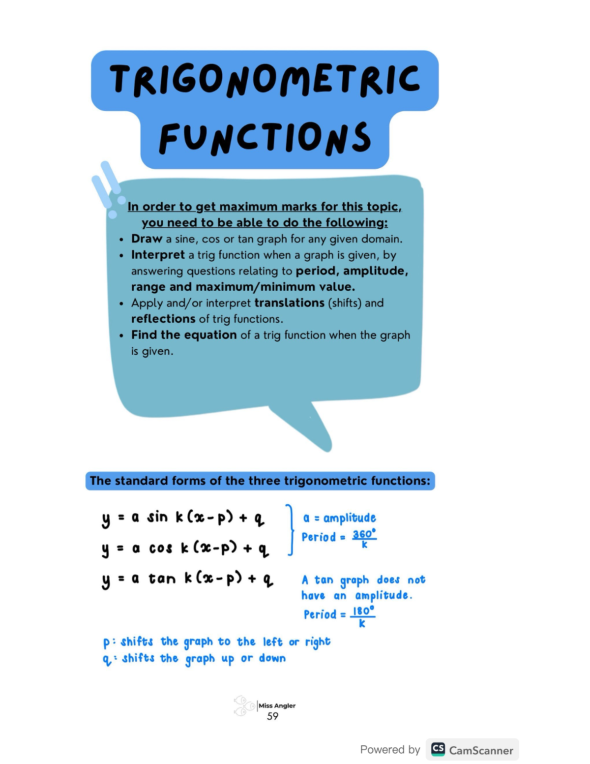 Maths Paper 2 Cheat Sheet - Revision Guide 011332 - Studocu
