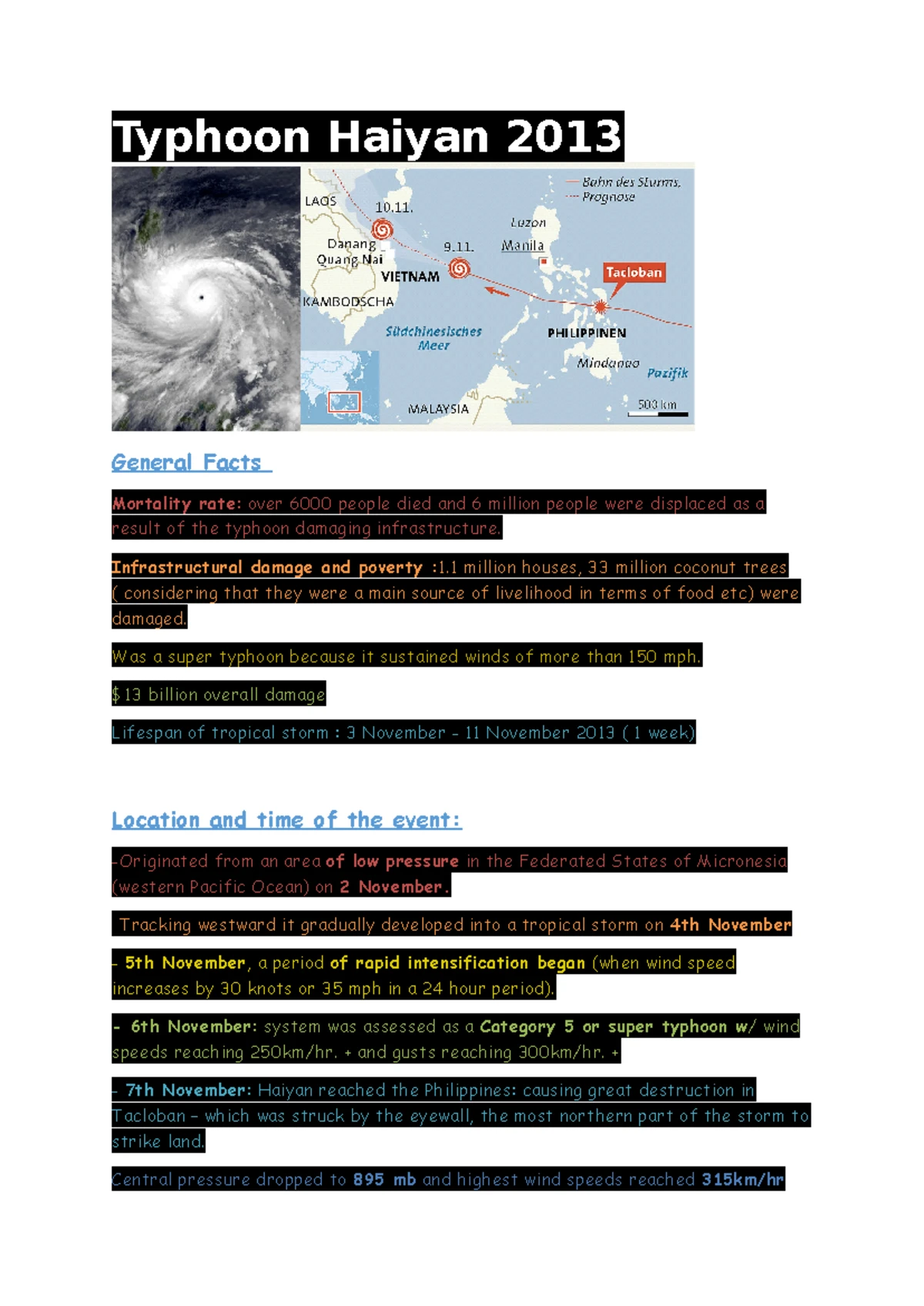 Earthquake Case studies - Earthquake Chile 2010 06/11/ Magnitude/ focus ...