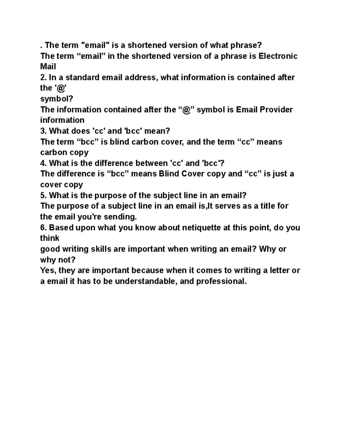 Email Communication Essentials: Understanding Terms and Netiquette ...