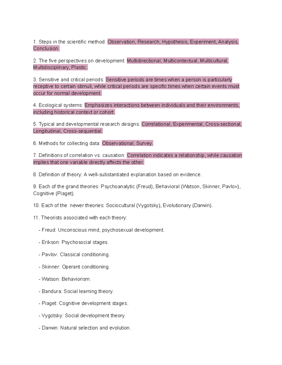 Child Development Overview: Theories, Genetics & Prenatal Care (CD 101 ...