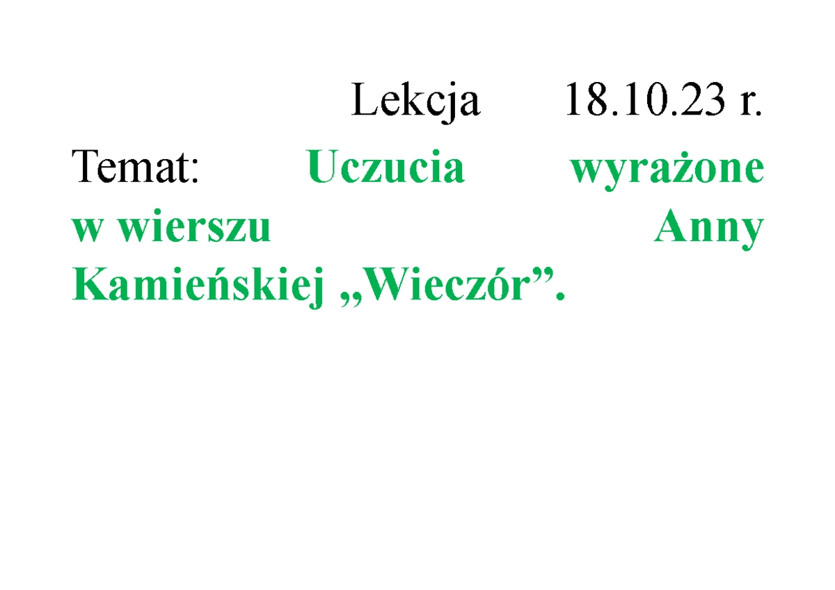 Wywiad - lekcja klasa 8 - Język polski - Lekcja 13.09 r. Temat: W jakich sytuacjach przydaje się ...