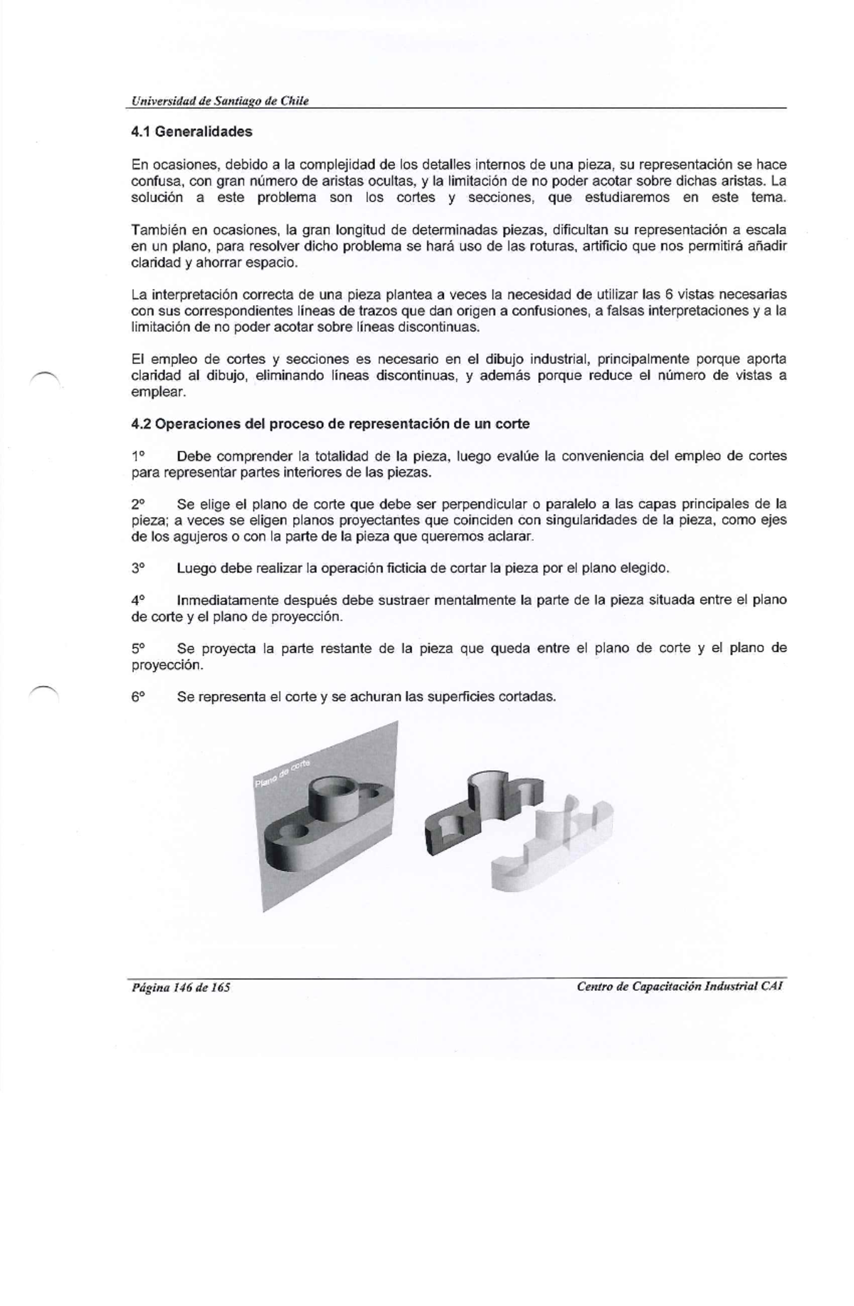 Curso Autocad 2D: Representación de Cortes y Secciones - Studocu