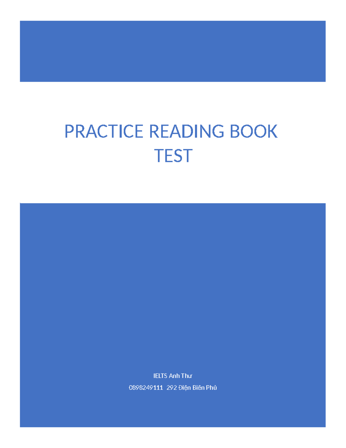 PRACTICE READING BOOK TEST IELTS - What Managers Really Do? - Studocu