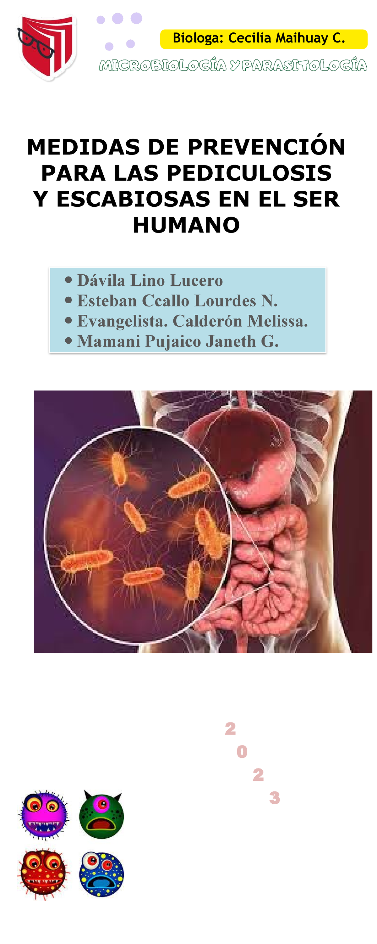 Medidas de Prevención Para la Ascariasis y Enterobiasis - Biologa ...
