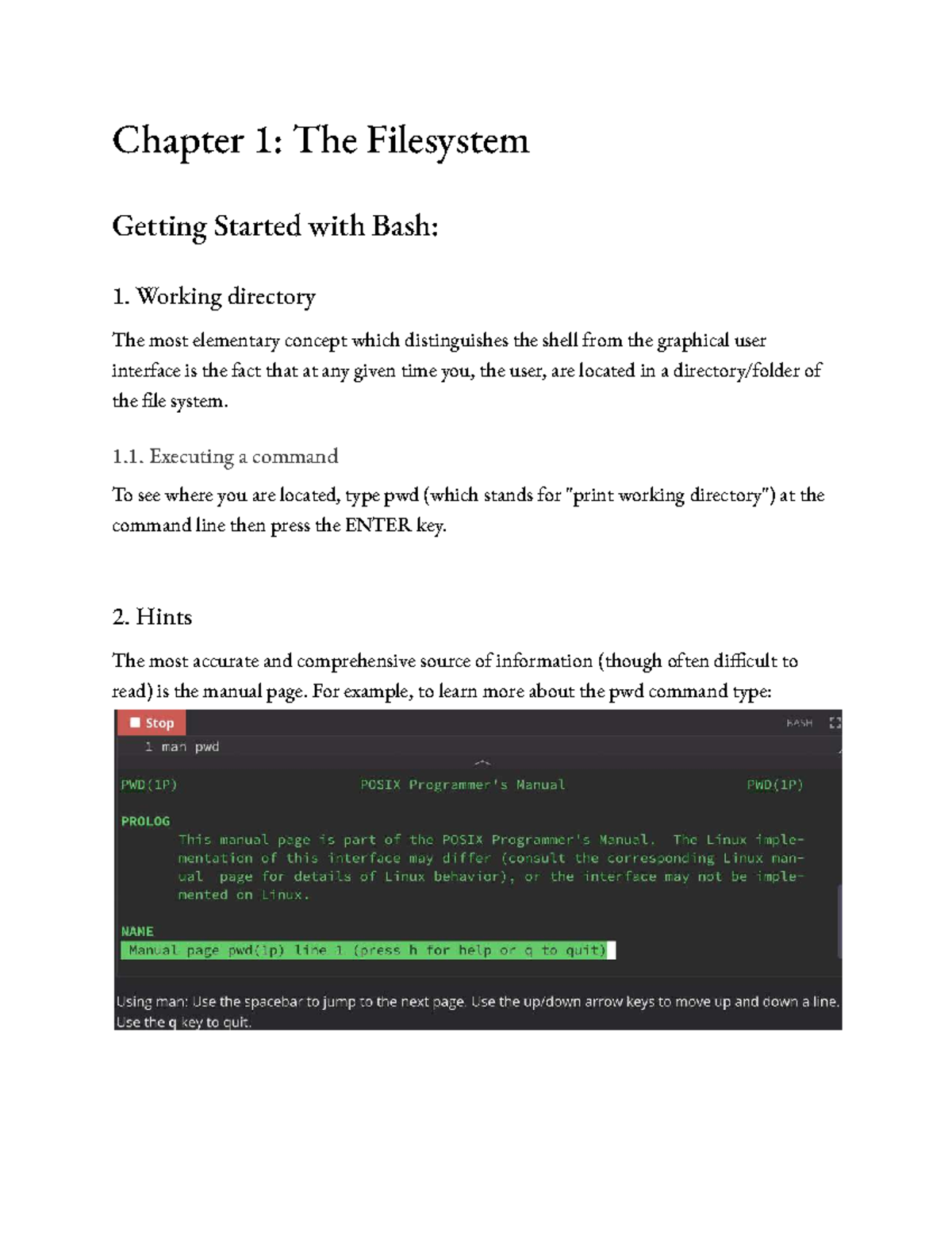 Web Systems Notes: Chapter 1 - Understanding the Filesystem - Studocu