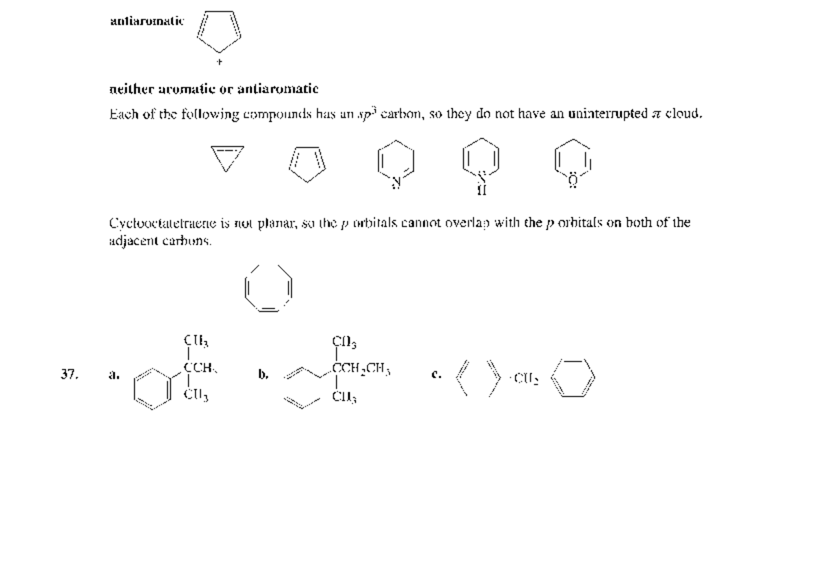 Document - Organic chemistry bruice - antiaromatic neither aromatic or ...