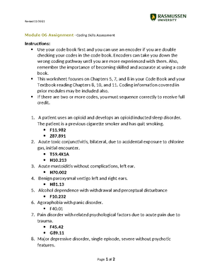 Mod04 Assignment: Coding Exercises Worksheet Overview and Scenarios - Studocu