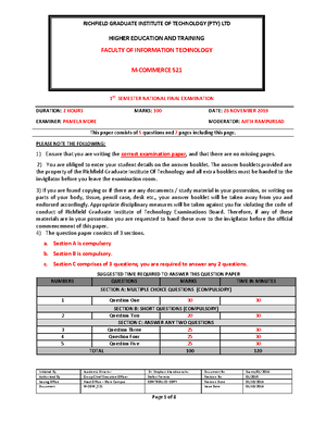 [Solved] Select an ecommerce company Visit its Web site and describe ...