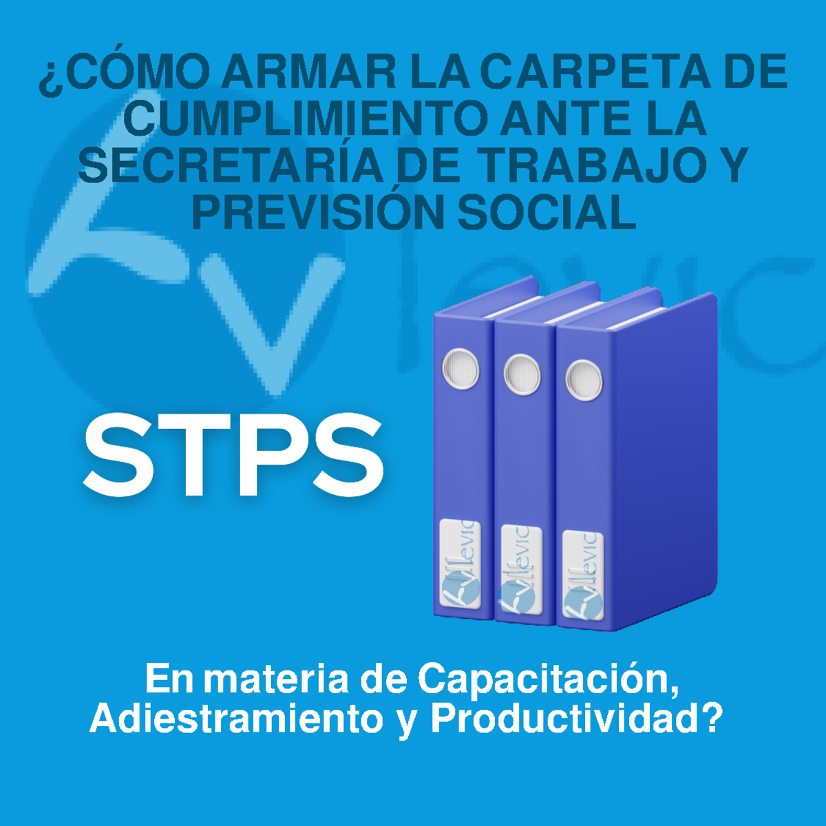 Guía para Armar la Carpeta de Cumplimiento STPS: Capacitación y ...
