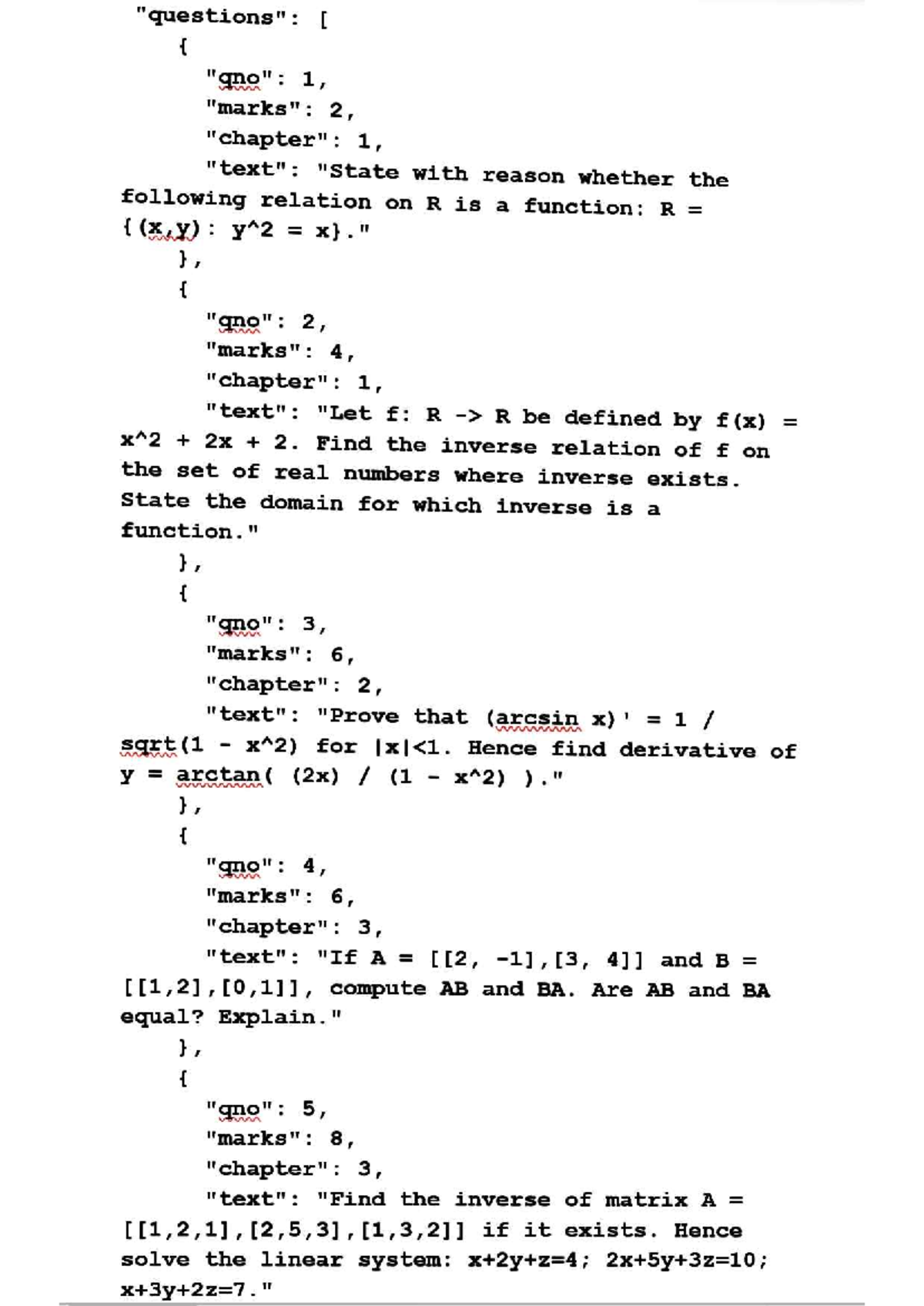 Maths 12th - Function, Inverse, and Derivatives Analysis - Studocu