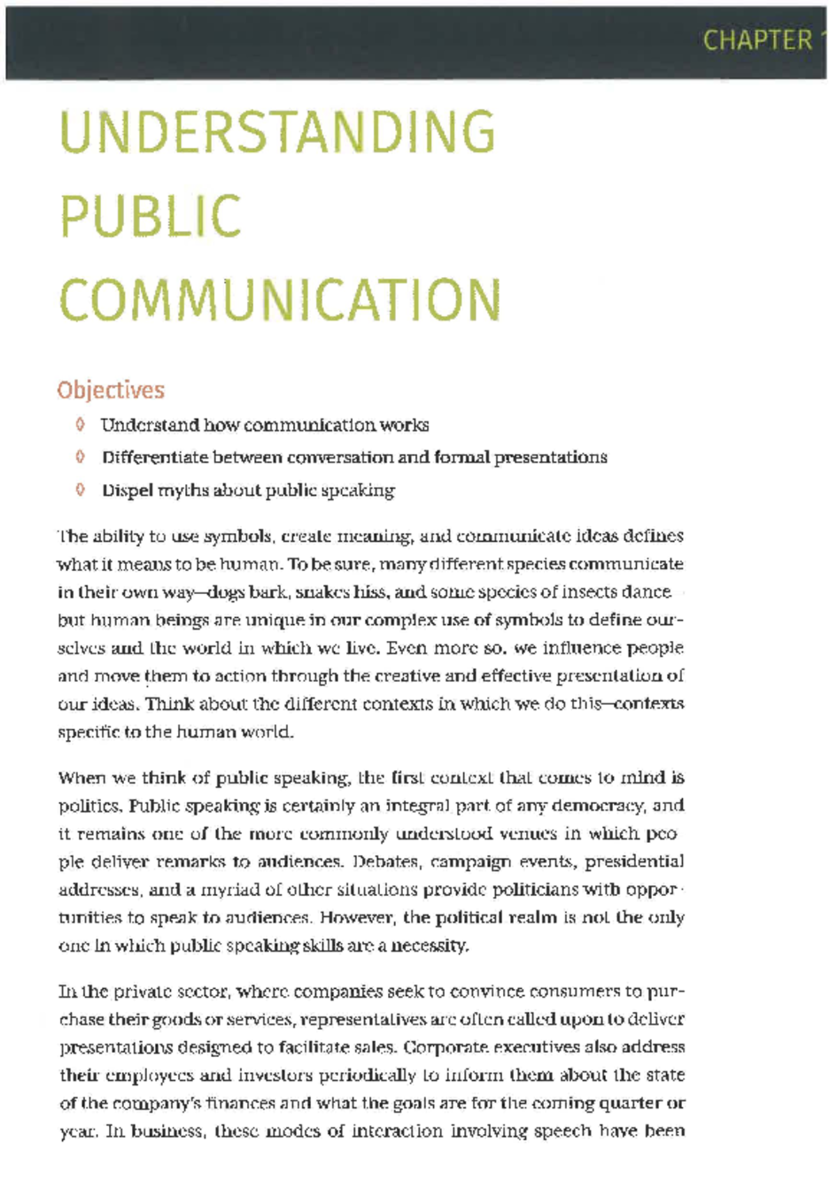 Managing Communication Apprehension: Public Speaking Strategies (COM101 ...