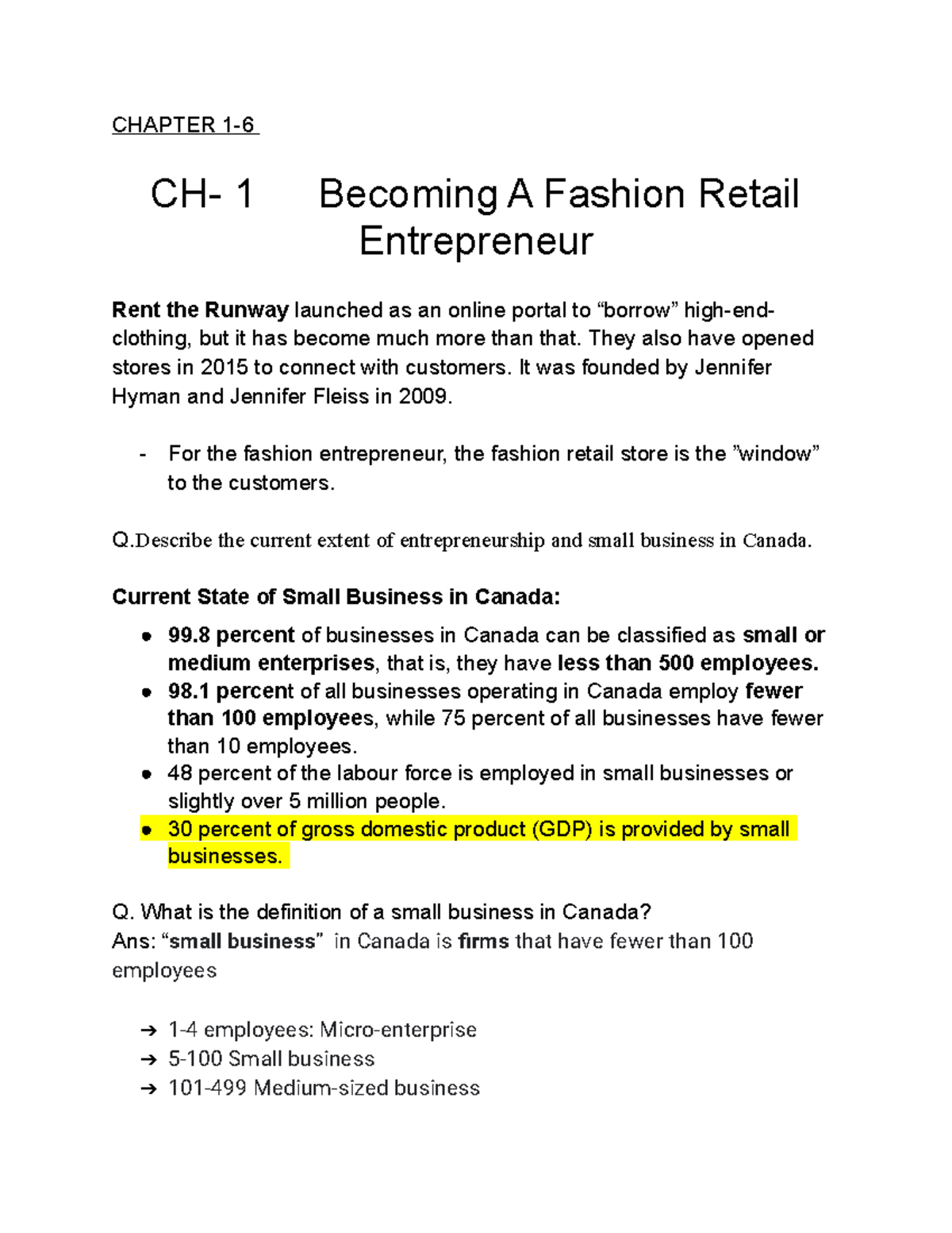 New Venture Development - CHAPTER 1- CH- 1 Becoming A Fashion Retail ...