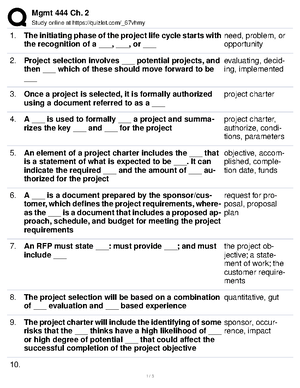 [Solved] Anna reviewed the project checklist and realized all work was - Project Management ...