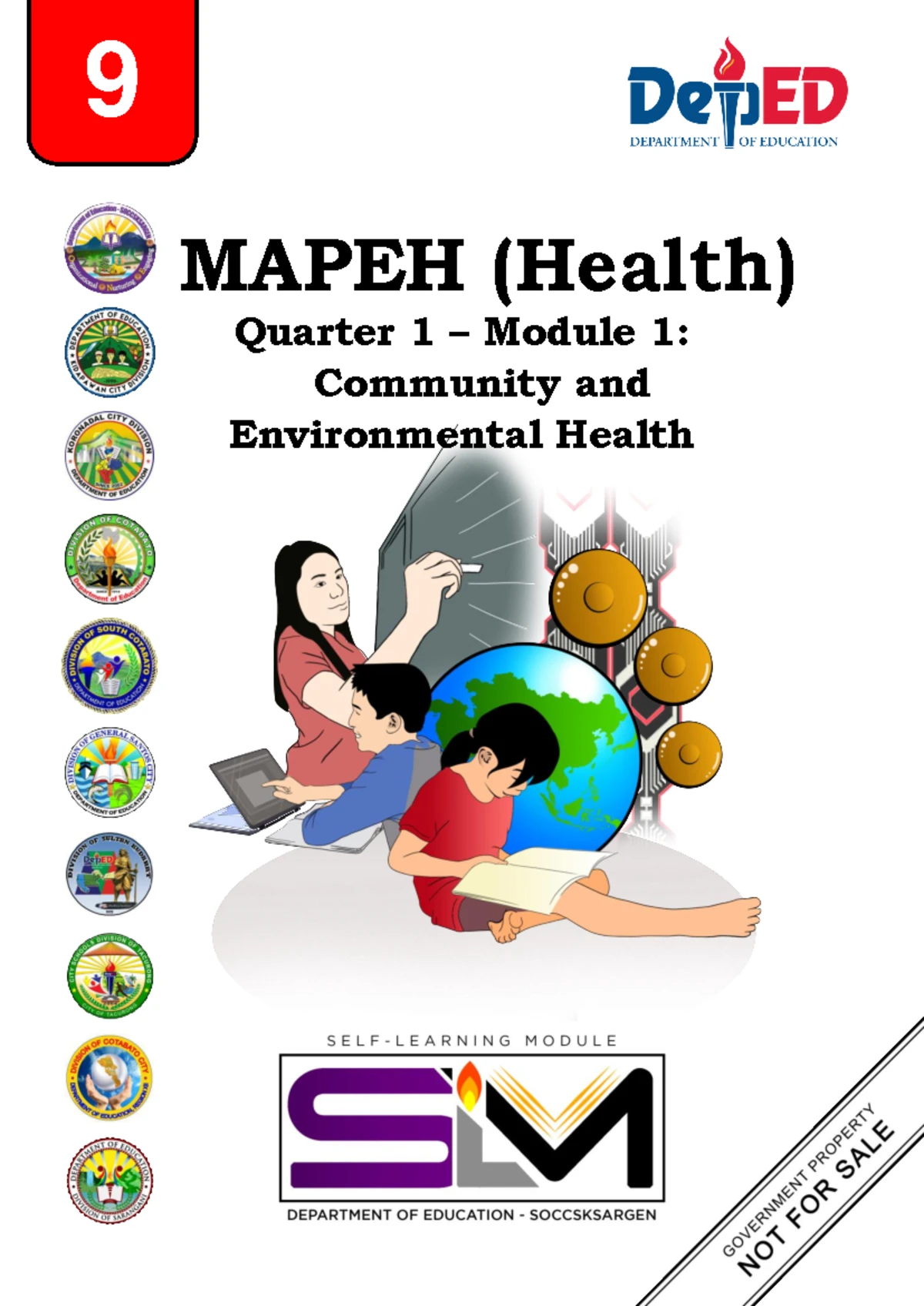 Q1 DLL Health 9 WEEK1 - DAILY LESSON LOG In MAPEH- School: CONCEPCION NATIONAL HIGH SCHOOL Grade ...