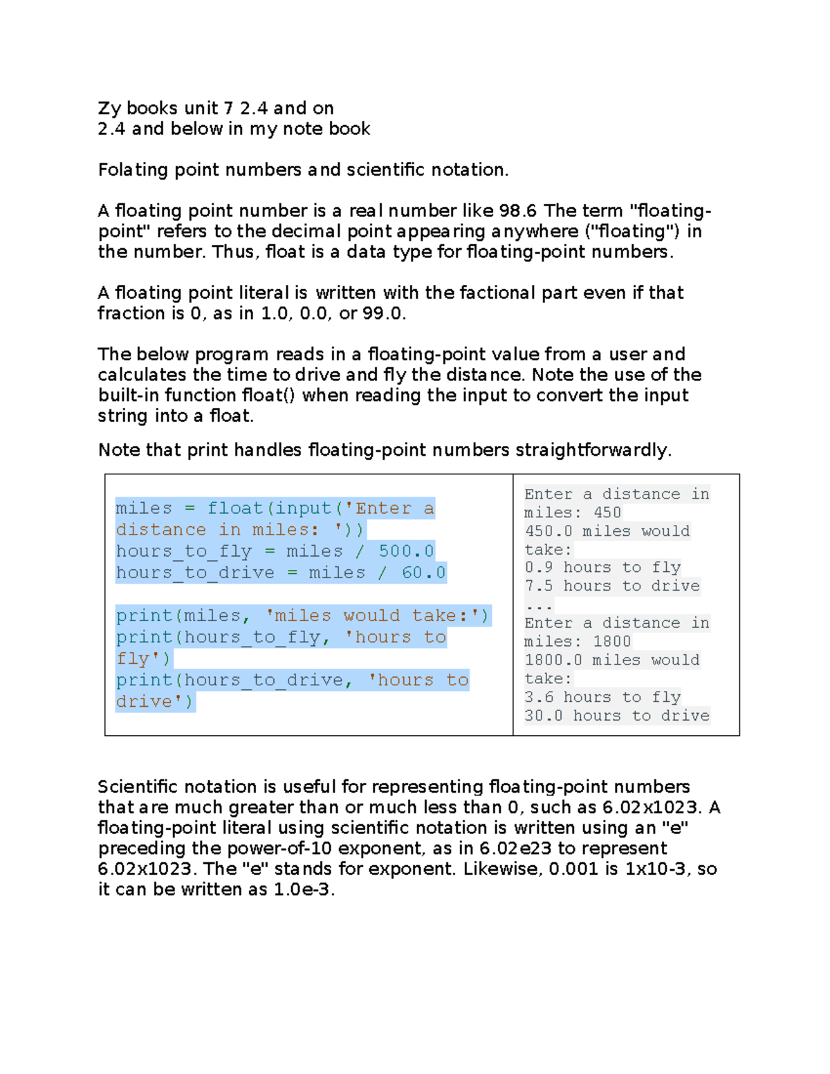 Python Modules and Math Operations: Overview and Examples - Zy books ...