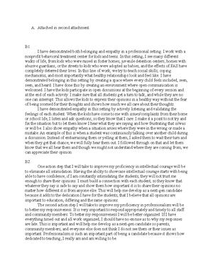 DFM3 Task 3 - The Third assignment for this class - DFM3 Task 3 Part 1: Interview A. Conduct an ...