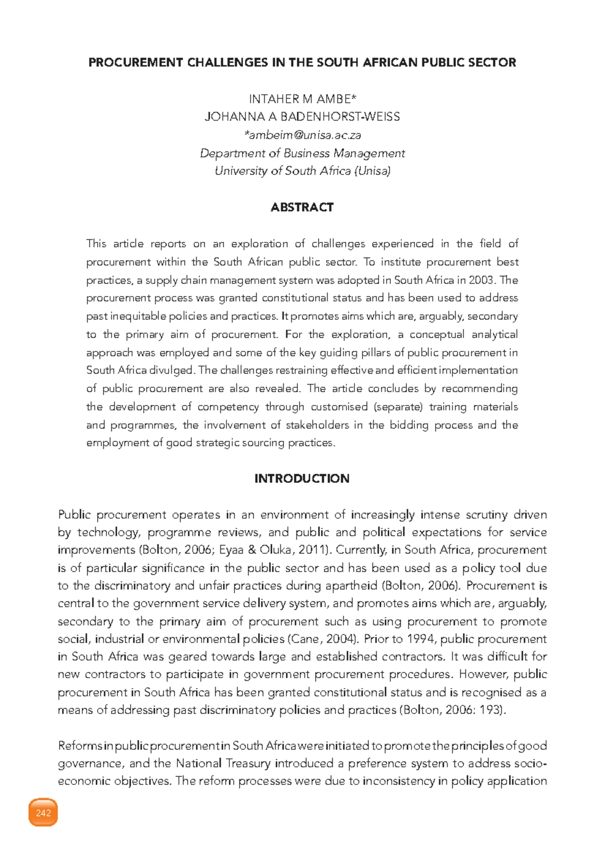 Revised National Evaluation Policy Framework (NEPF) - November 2019 ...