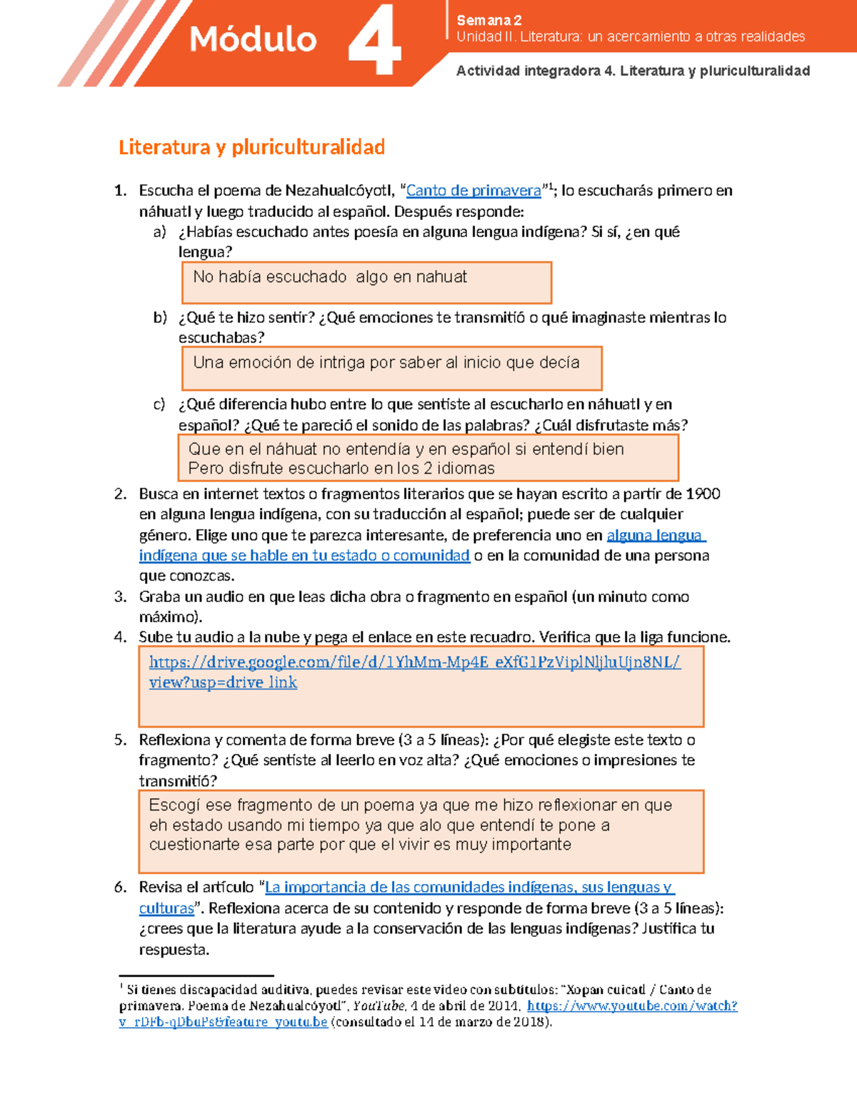 Estrada Lopez Arath M4S2AI4 - Semana 2 Unidad II. Literatura: un ...