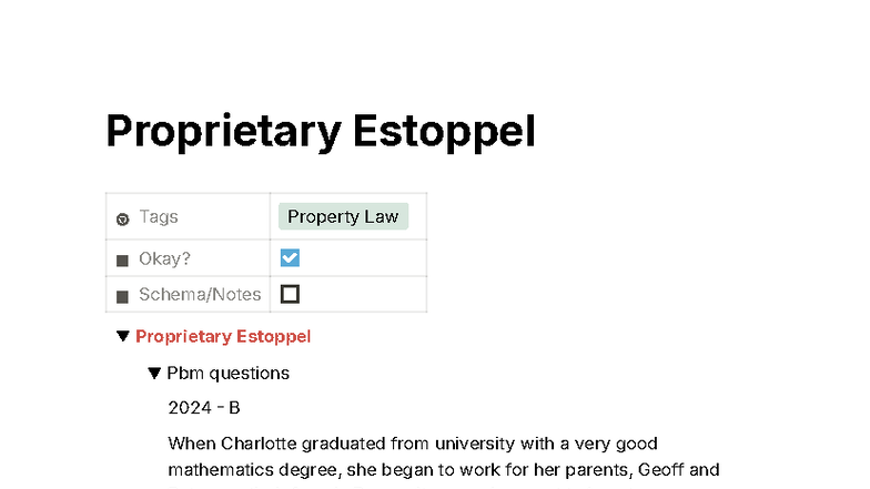 Proprietary Estoppel: Key Cases and Analysis for Property Law (2024 ...