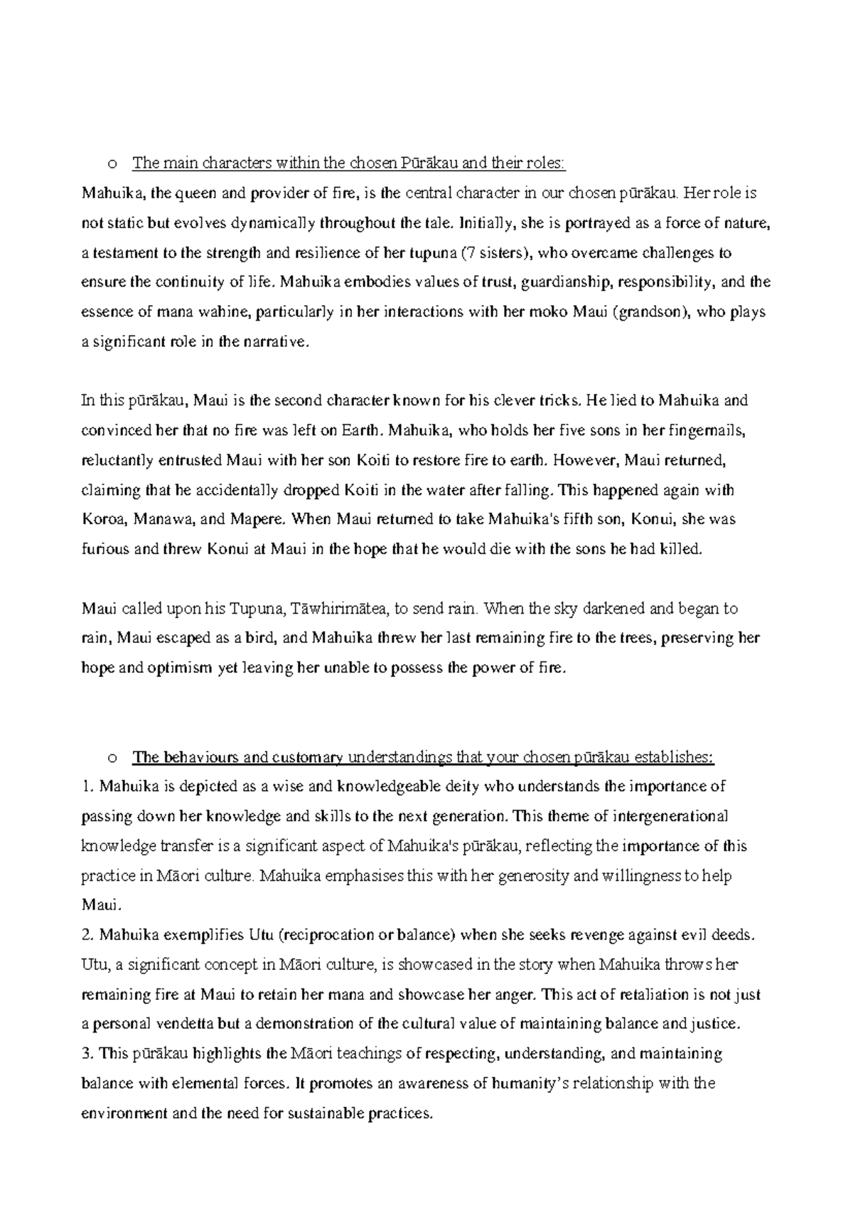 Pūrākau Analysis: Mahuika's Role & Cultural Significance in Māori Tales ...