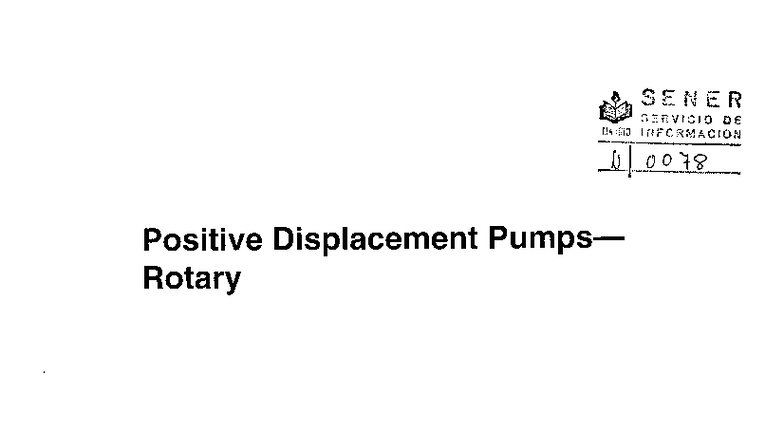 API 676 Positive Displacement Pumps: Standards and Guidelines - Studocu