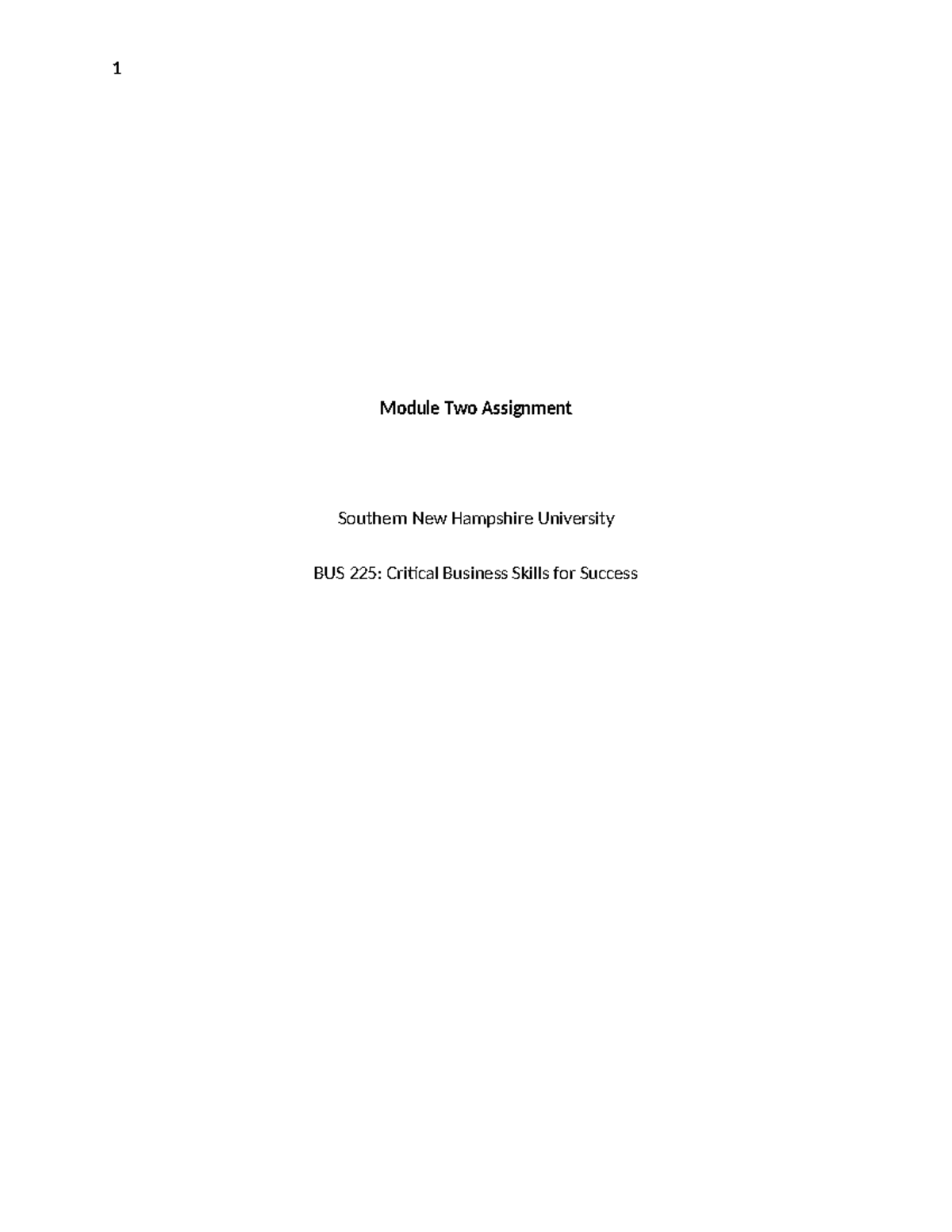BUS 225 Module Two Assignment: Analyzing Employee Performance Data ...