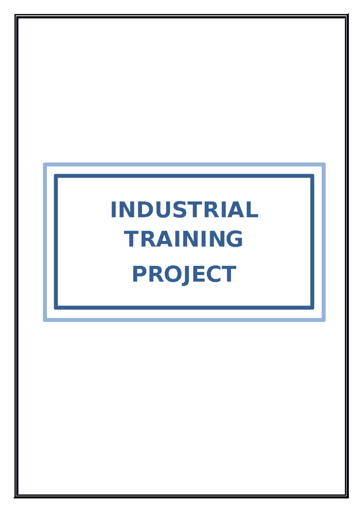 490227042 Industrial Training Project: Adobe Photoshop & CorelDRAW ...