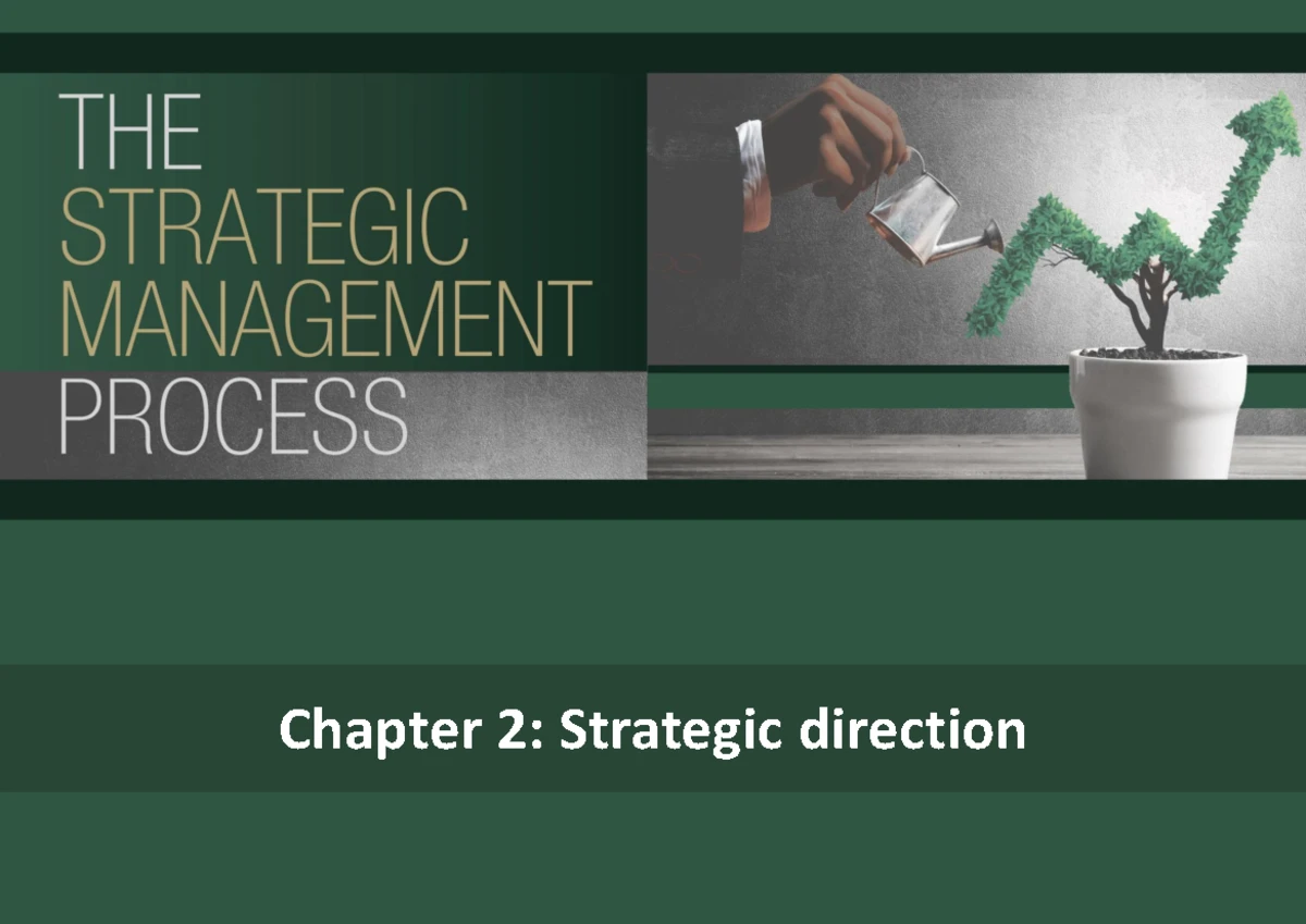 Chapter 3 Case Study - Case study Strategy, sustainability and ethics ...