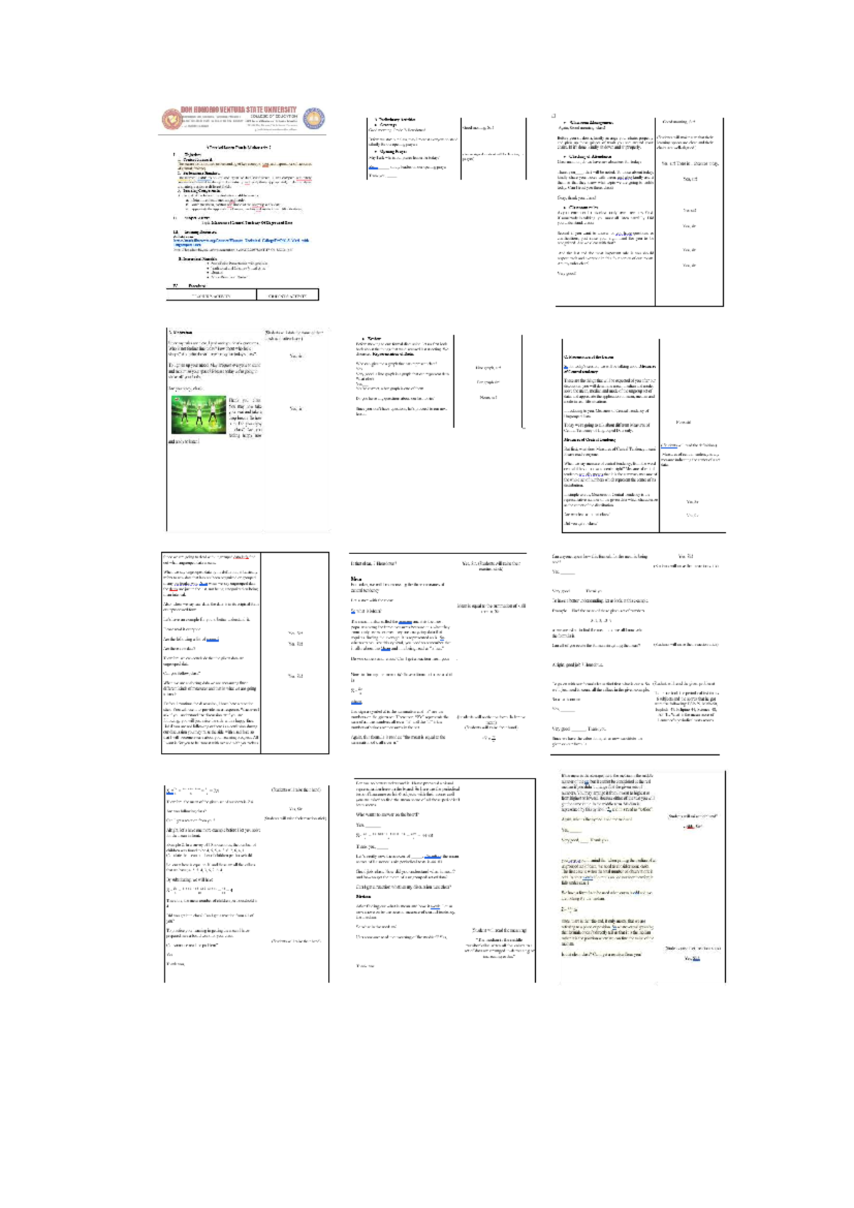 DLP - Detailed Lesson Plan on Measures of Central Tendency - Studocu