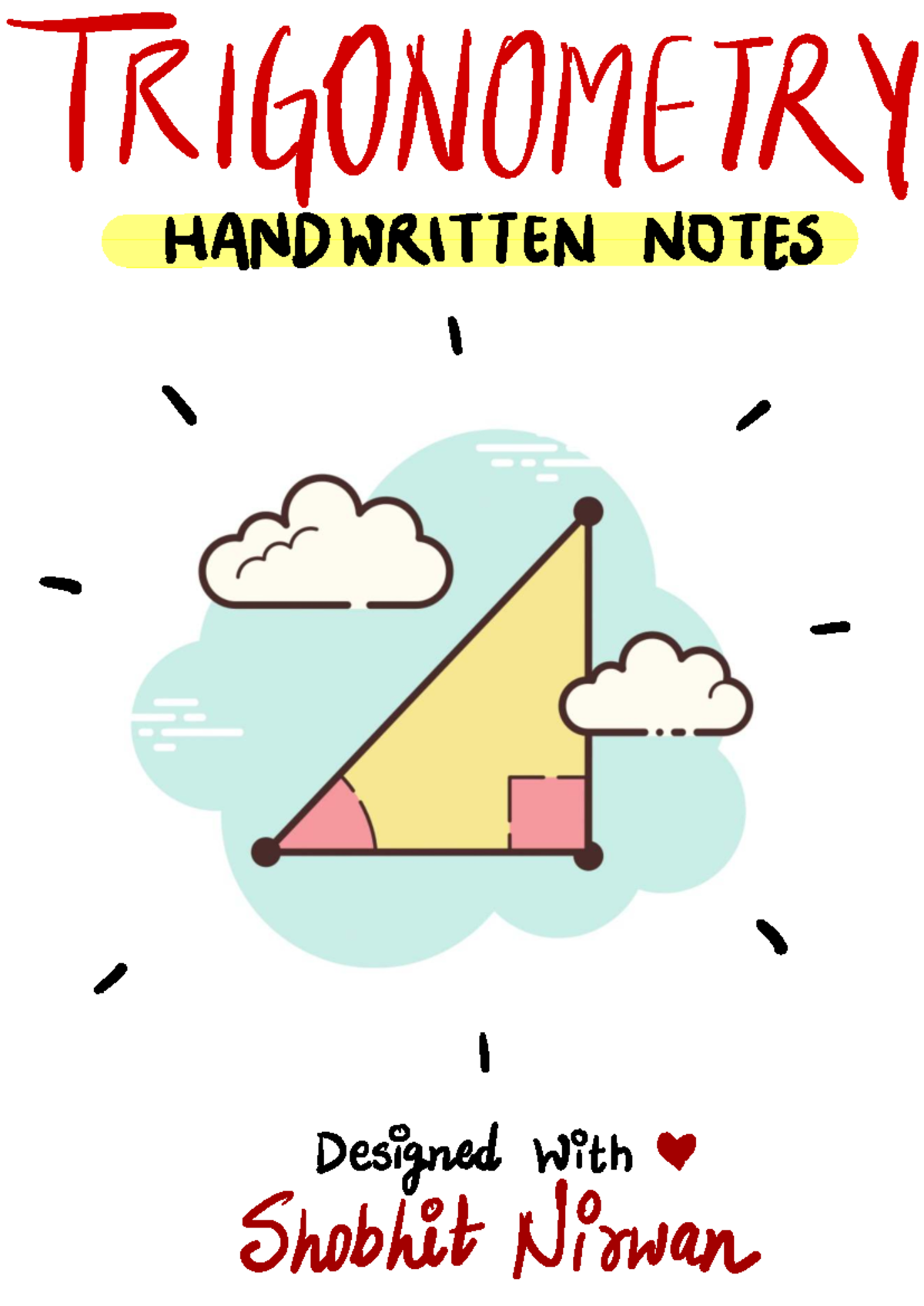 TRIGONOMETRY HANDWRITTEN NOTES I - Shobhit Nirwan - Studocu