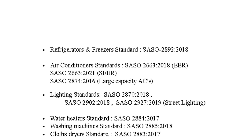 EER Standards - e2e2e2 - Refrigerators & Freezers Standard : SASO-2892 ...