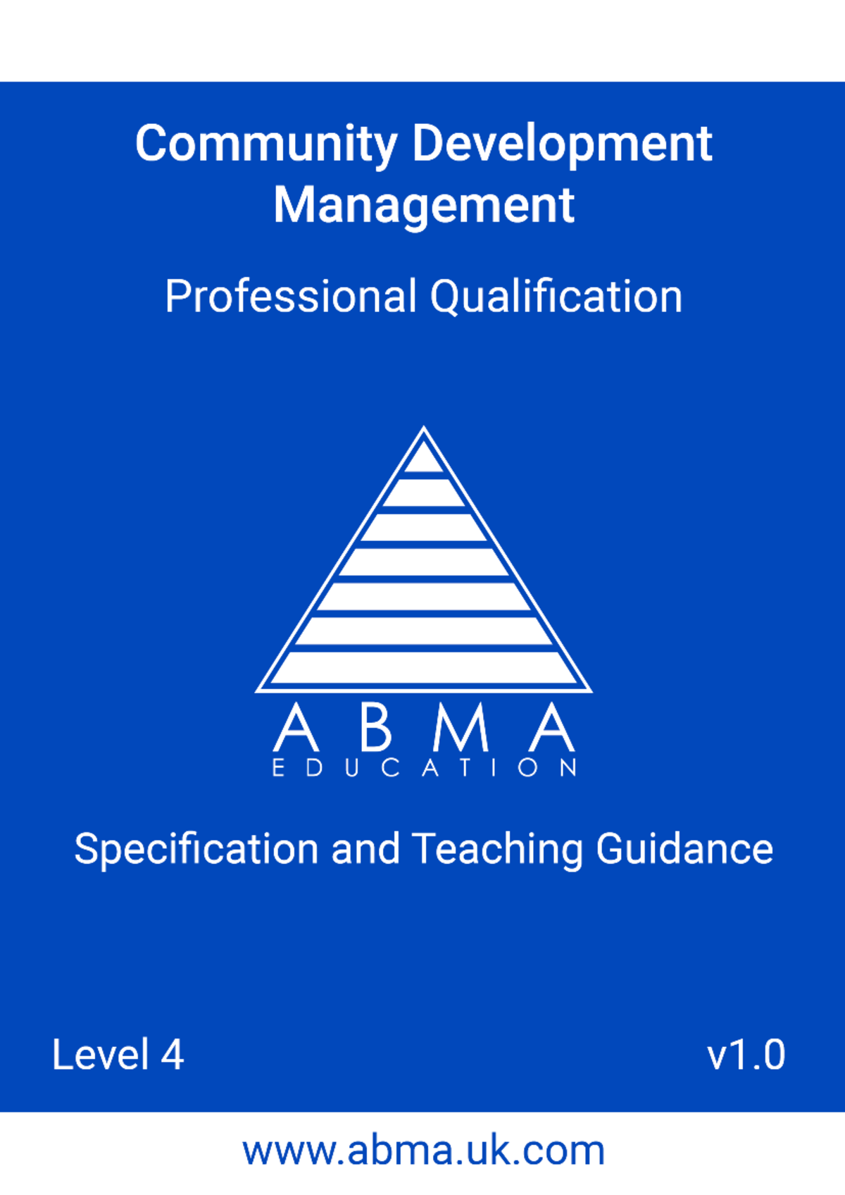 Level 4 Diploma in Community Development Management Syllabus - Studocu