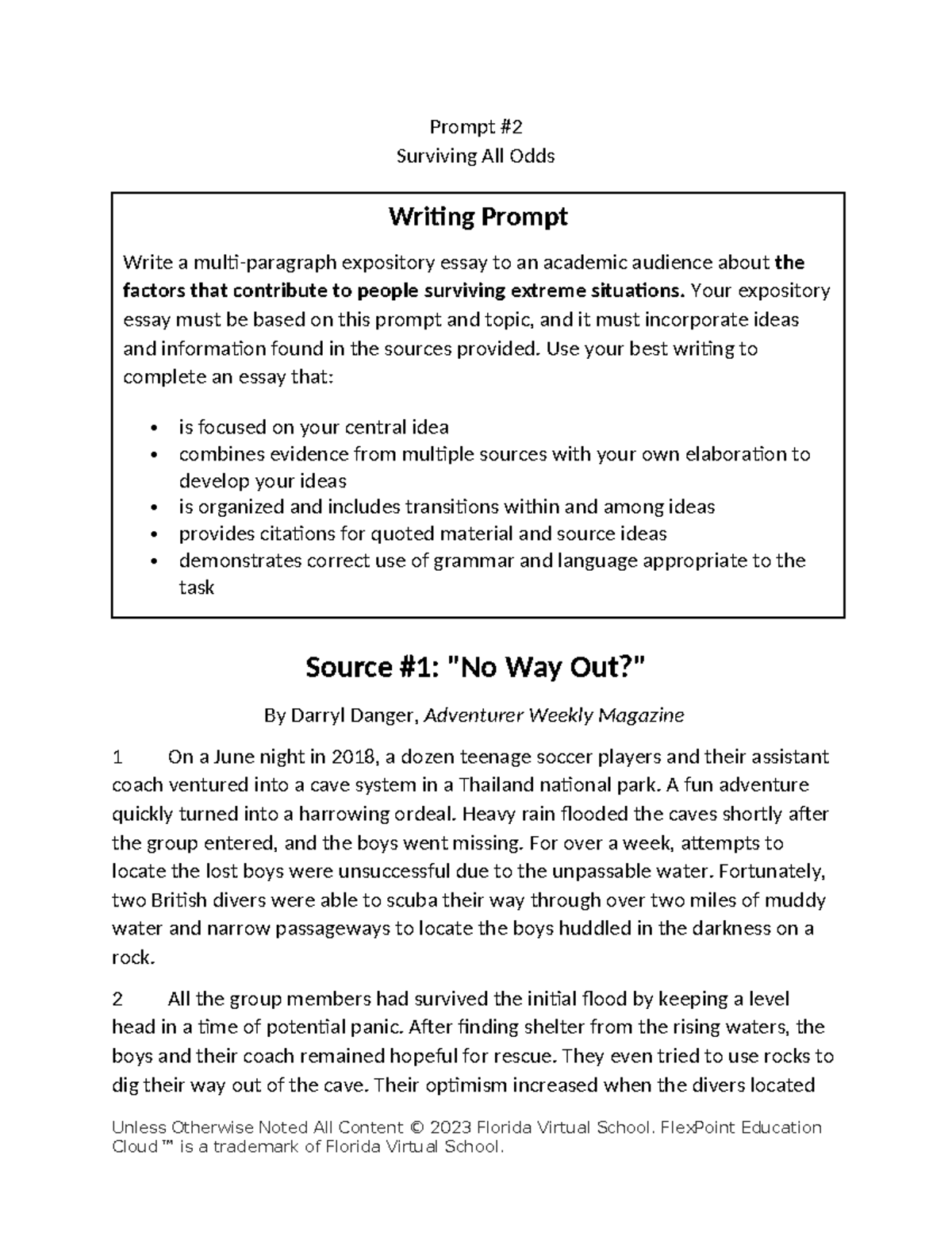 Survival Lessons: Factors Contributing to Enduring Extreme Situations ...