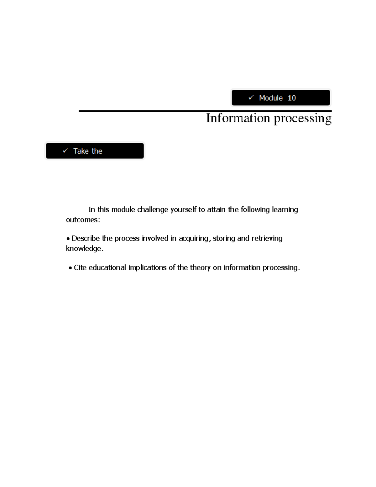 Module 10 Activity: Exploring Information Processing Techniques - Studocu
