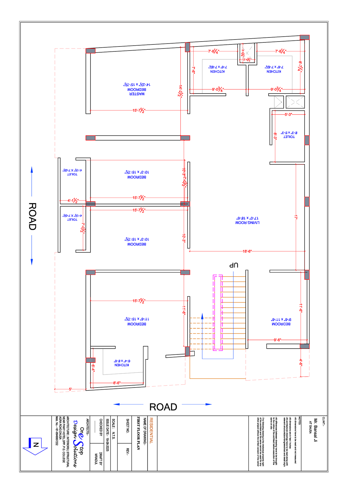 First Floor Plan - Residential Design at Dausa - Studocu