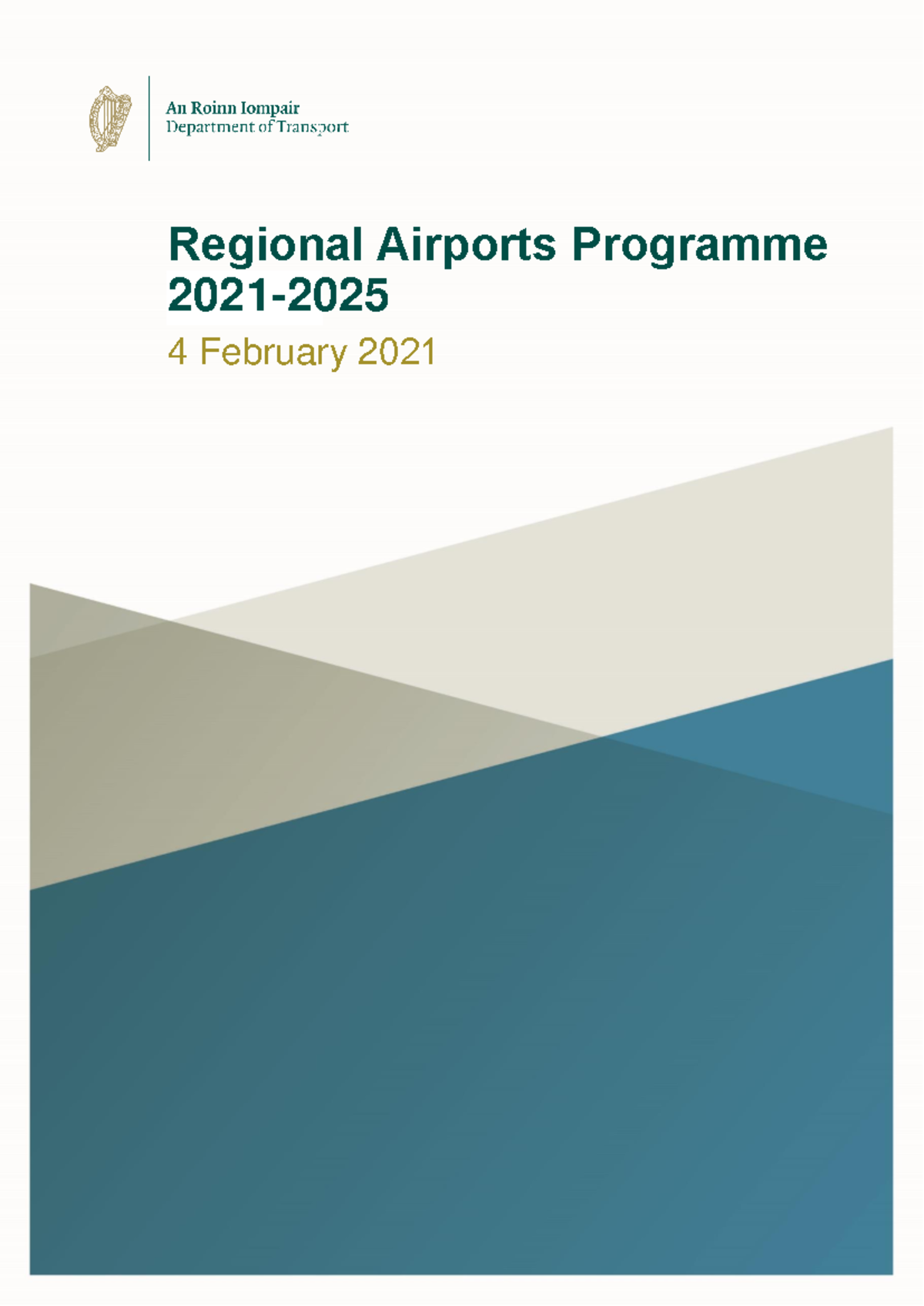 Regional Airports Programme - 2021 Analysis and Support Mechanisms ...
