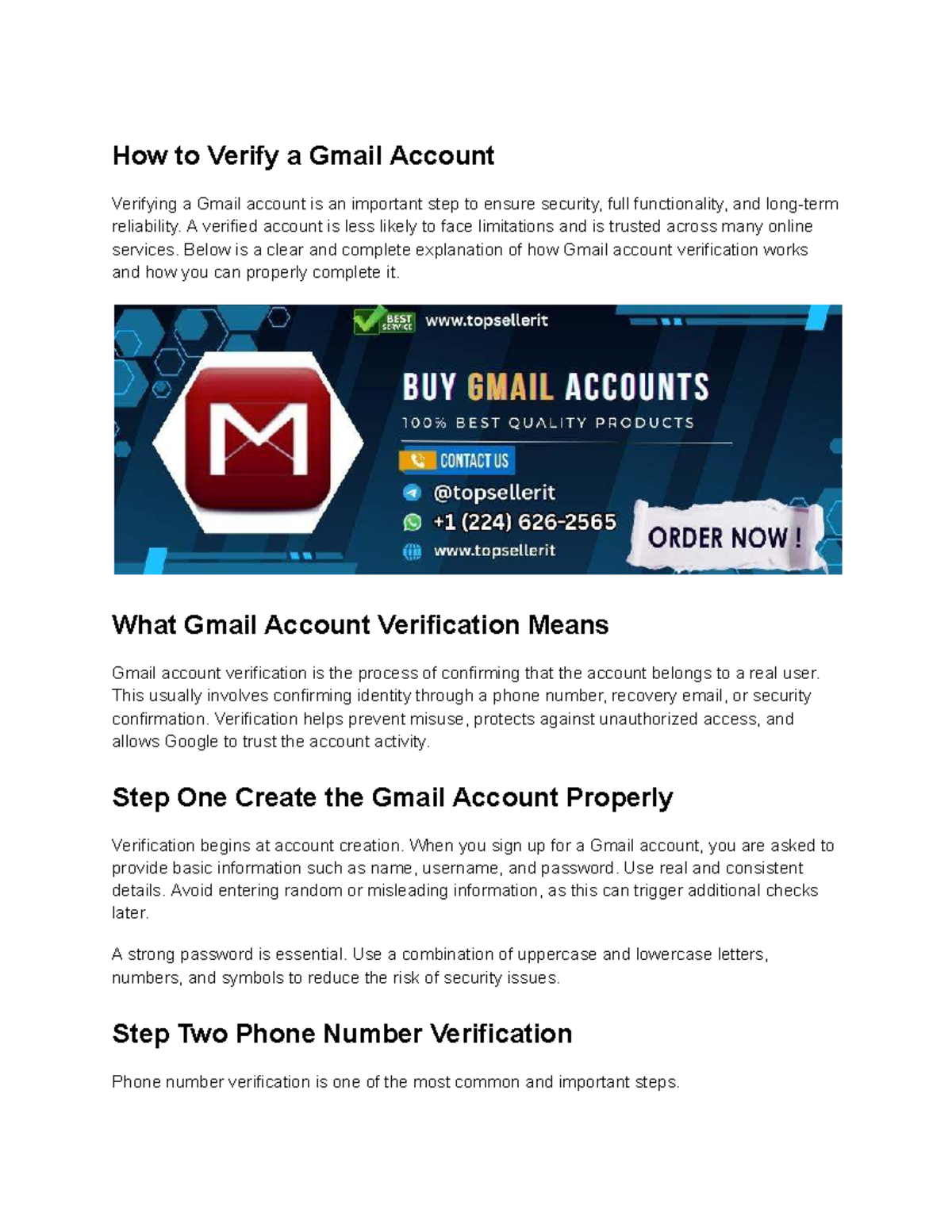 Gmail Account Verification Guide 2026: Steps for Security - Studocu